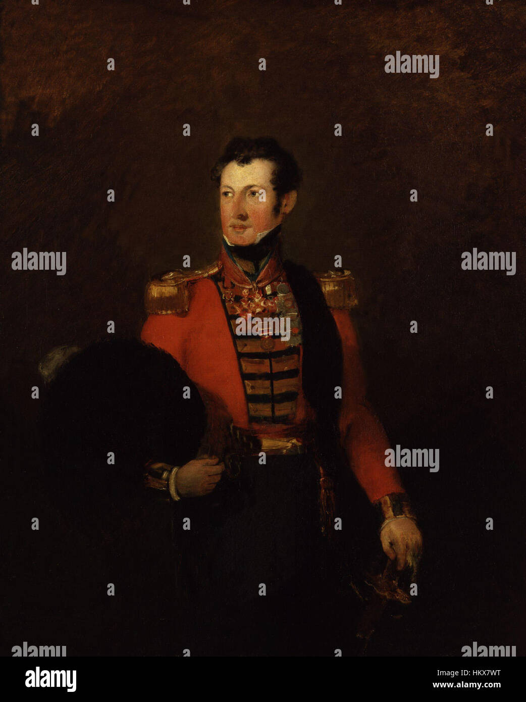This portrait of Sir Robert Henry Dick by William Salter captures the ...