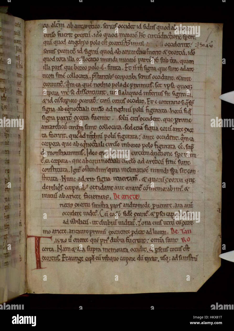 The Opusculum de ratione spere 72r, held at the Bodleian Libraries, is ...