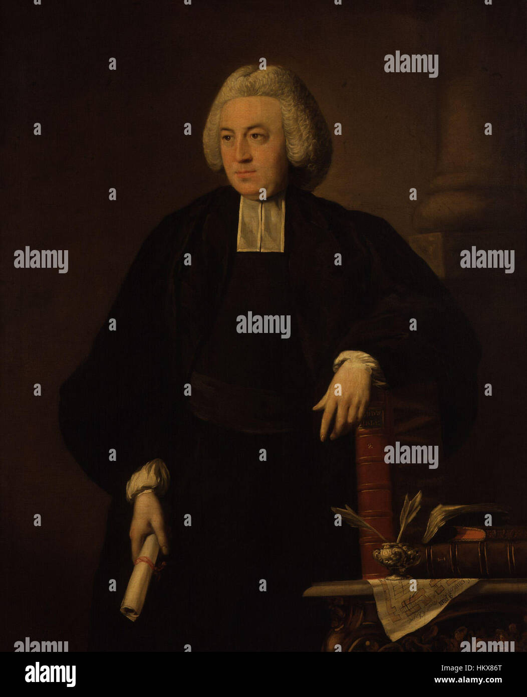 This portrait of William Dodd, painted by John Russell, captures the ...