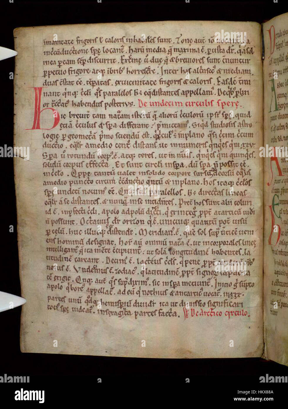 The Opusculum de ratione spere, preserved in the Bodleian Libraries, is ...