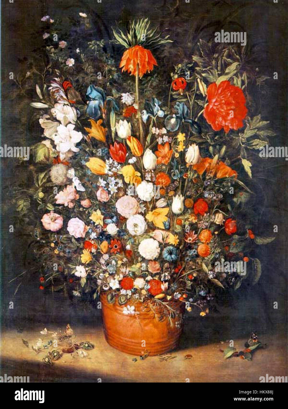 A still-life painting attributed to the workshop of Jan Brueghel the ...
