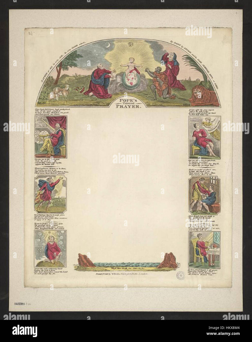 Bodleian Libraries, Pope's universal prayer Stock Photo - Alamy