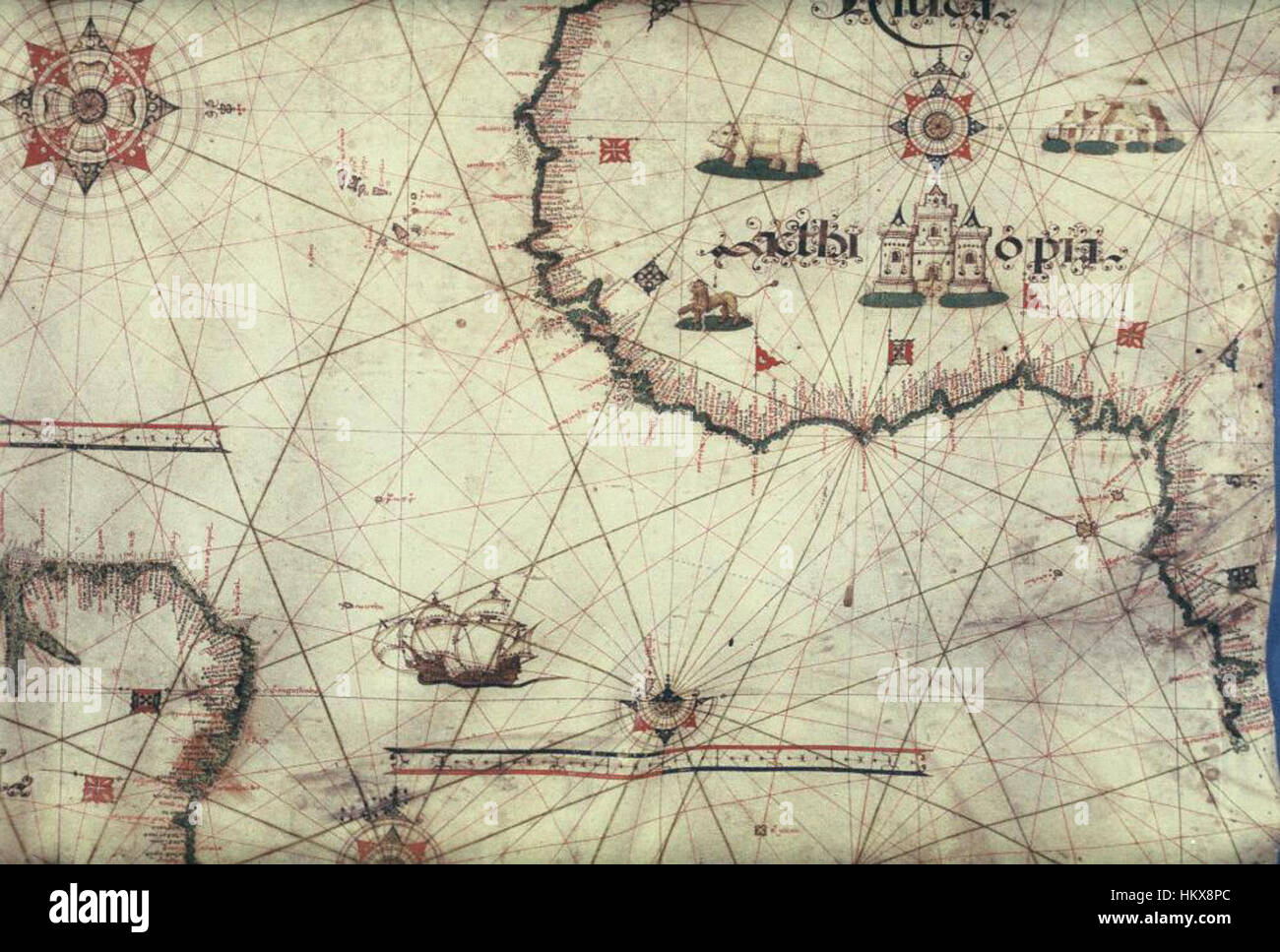Portuguese nautical chart hi-res stock photography and images - Alamy