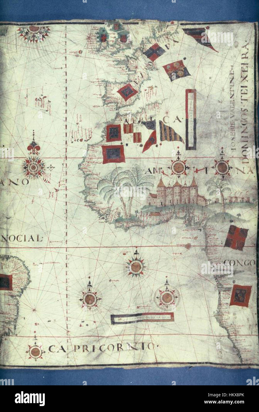 Portuguese nautical chart hi-res stock photography and images - Alamy