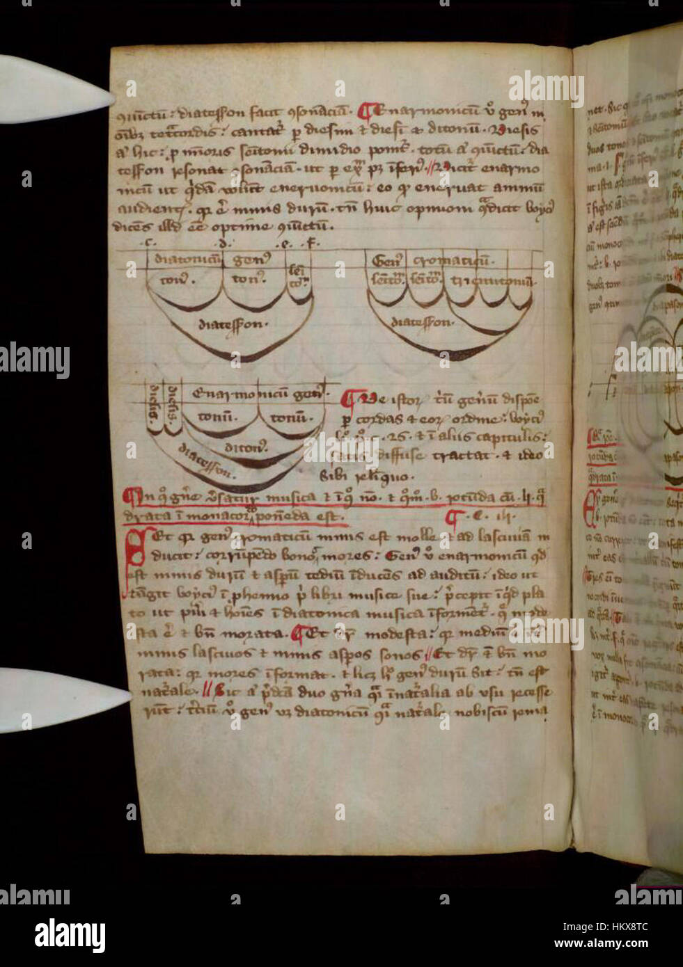 This illuminated manuscript, *Quattuor principalia musicae* from the ...