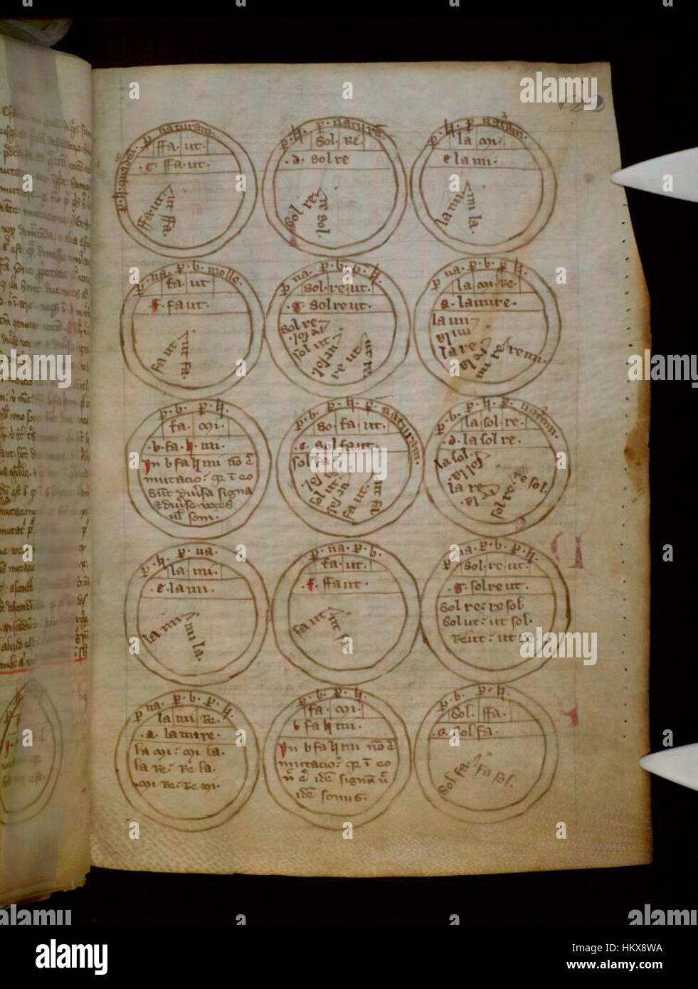 The 'Quattuor principalia musicae 22r' is a manuscript housed at the ...