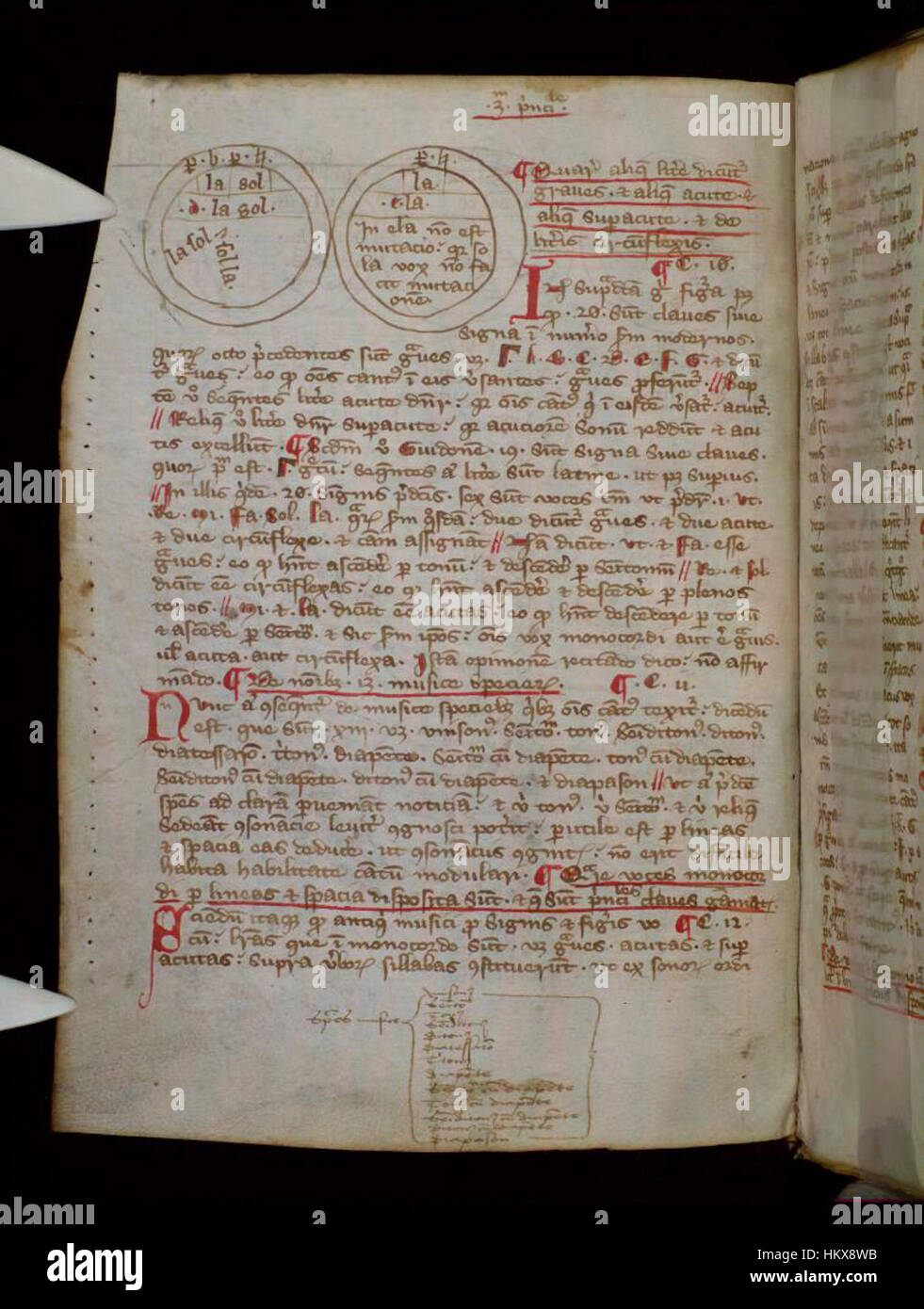 This illuminated manuscript from the Bodleian Libraries contains a page ...