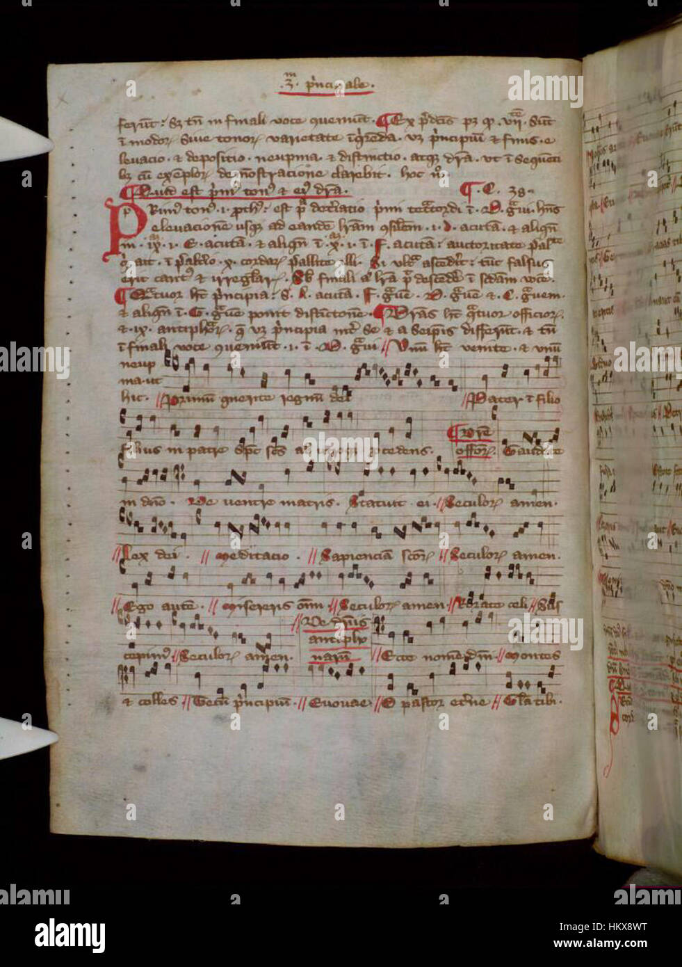 The 'Quattuor principalia musicae' manuscript held by the Bodleian ...