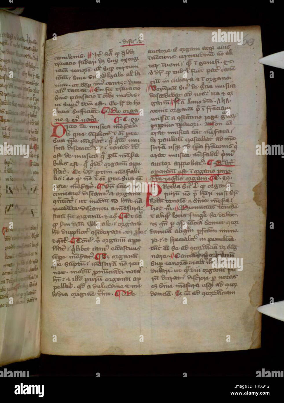 This page from the *Quattuor Principalia Musicae* housed at the ...