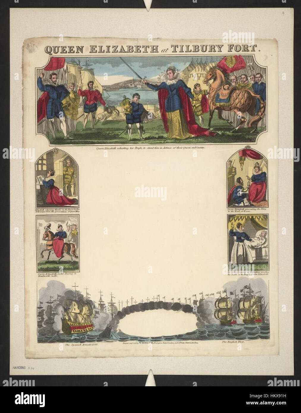 This artwork from the Bodleian Libraries shows Queen Elizabeth I of ...