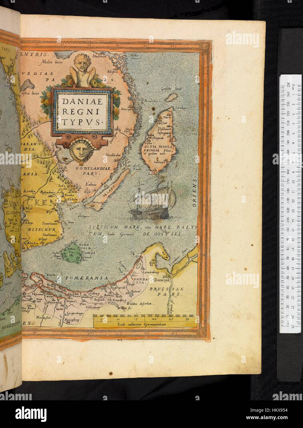 This map, 'Theatrum orbis terrarum', from the Bodleian Libraries ...