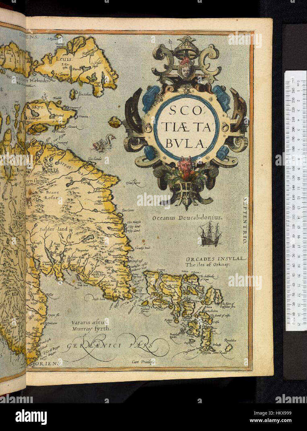 A historic map from the Bodleian Libraries titled 'Theatrum orbis ...