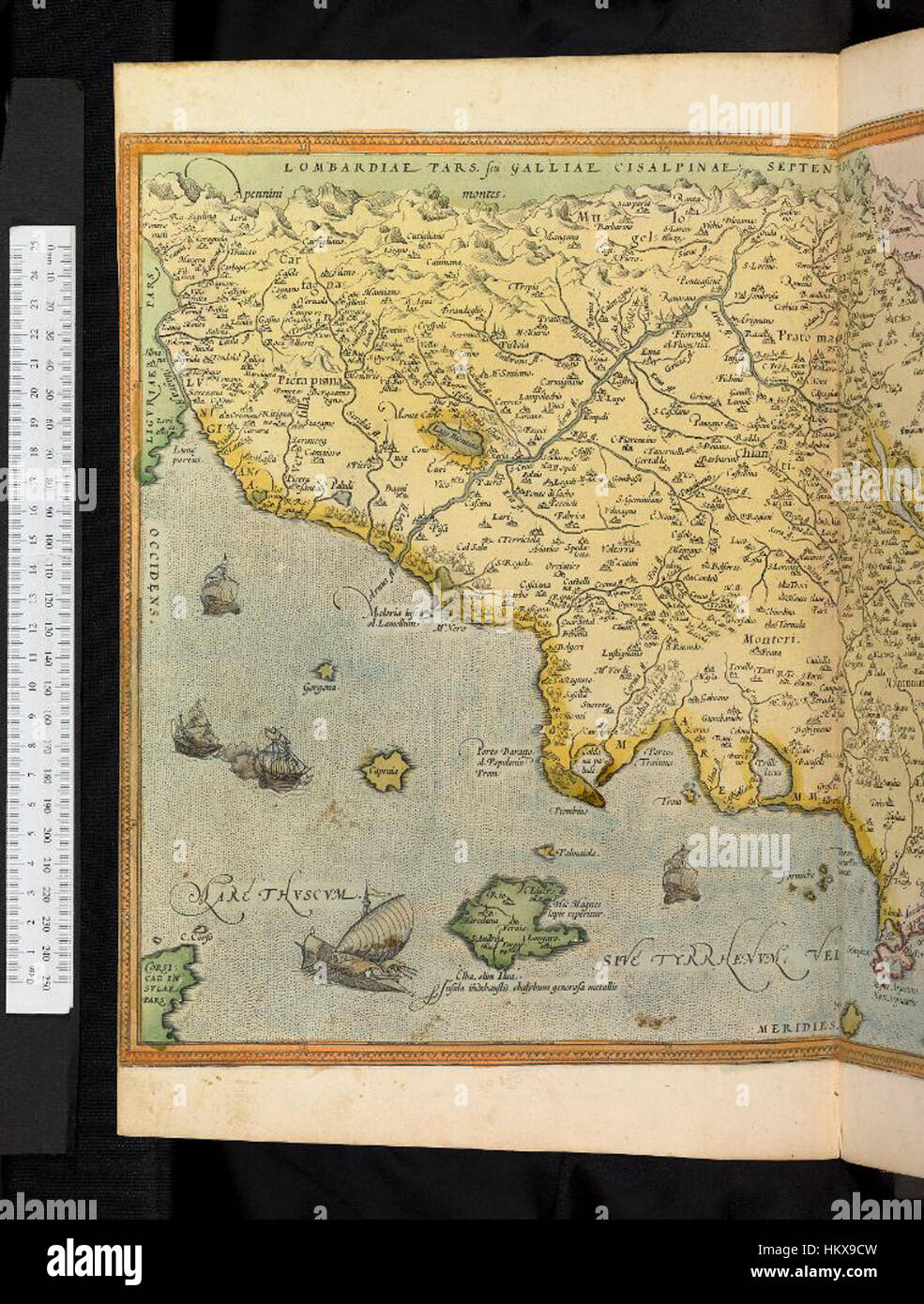 This image from the Bodleian Libraries shows a map from the 'Theatrum ...