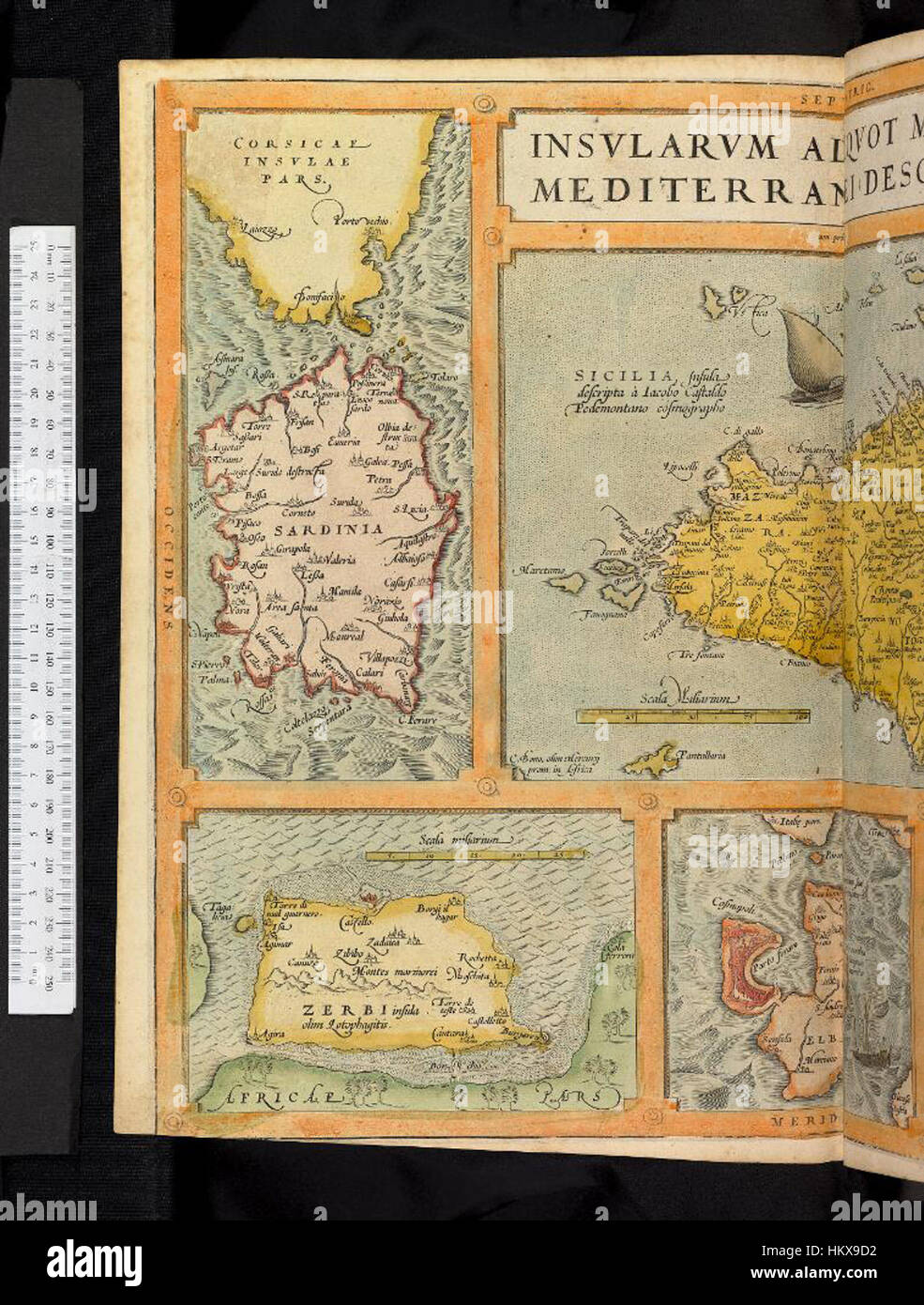 This page from the 'Theatrum orbis terrarum' in the Bodleian Libraries ...