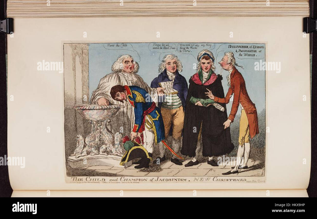 This painting, 'The Child and Champion of Jacobinism,' reflects the ...