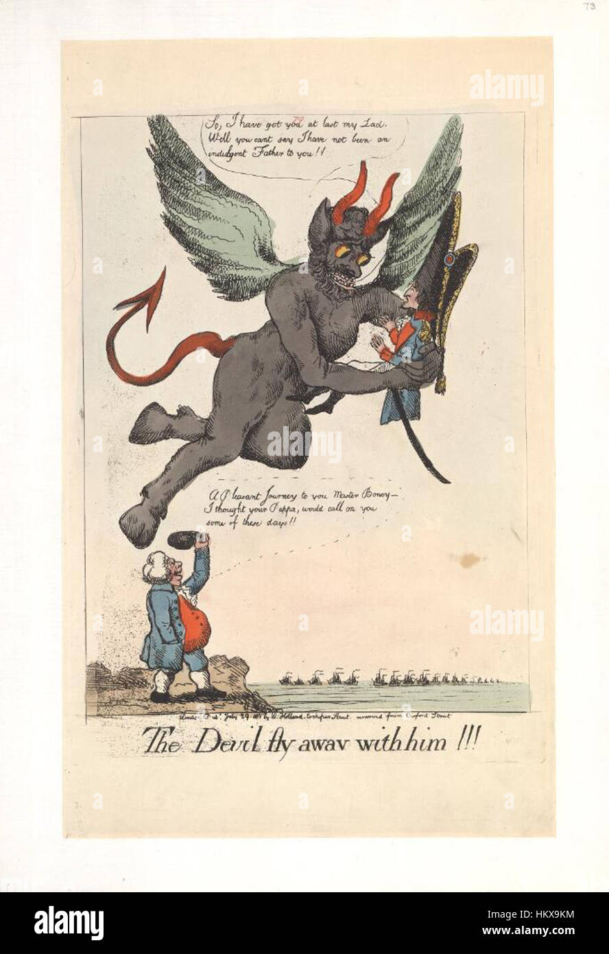 A work from the Bodleian Libraries, titled 'The Devil Fly Away with Him ...