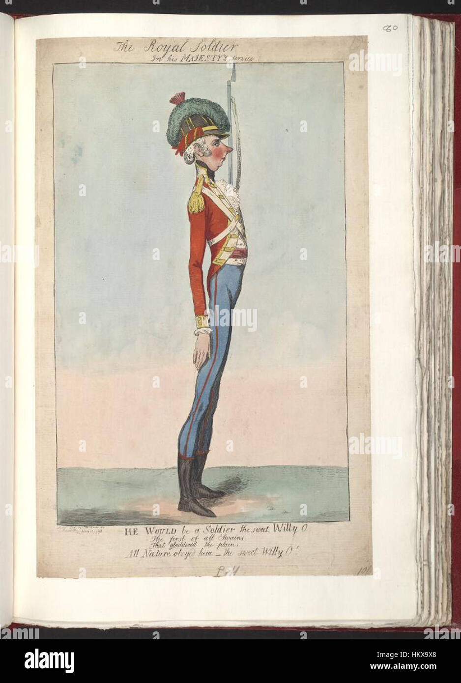 This historical print from the Bodleian Libraries depicts a royal ...