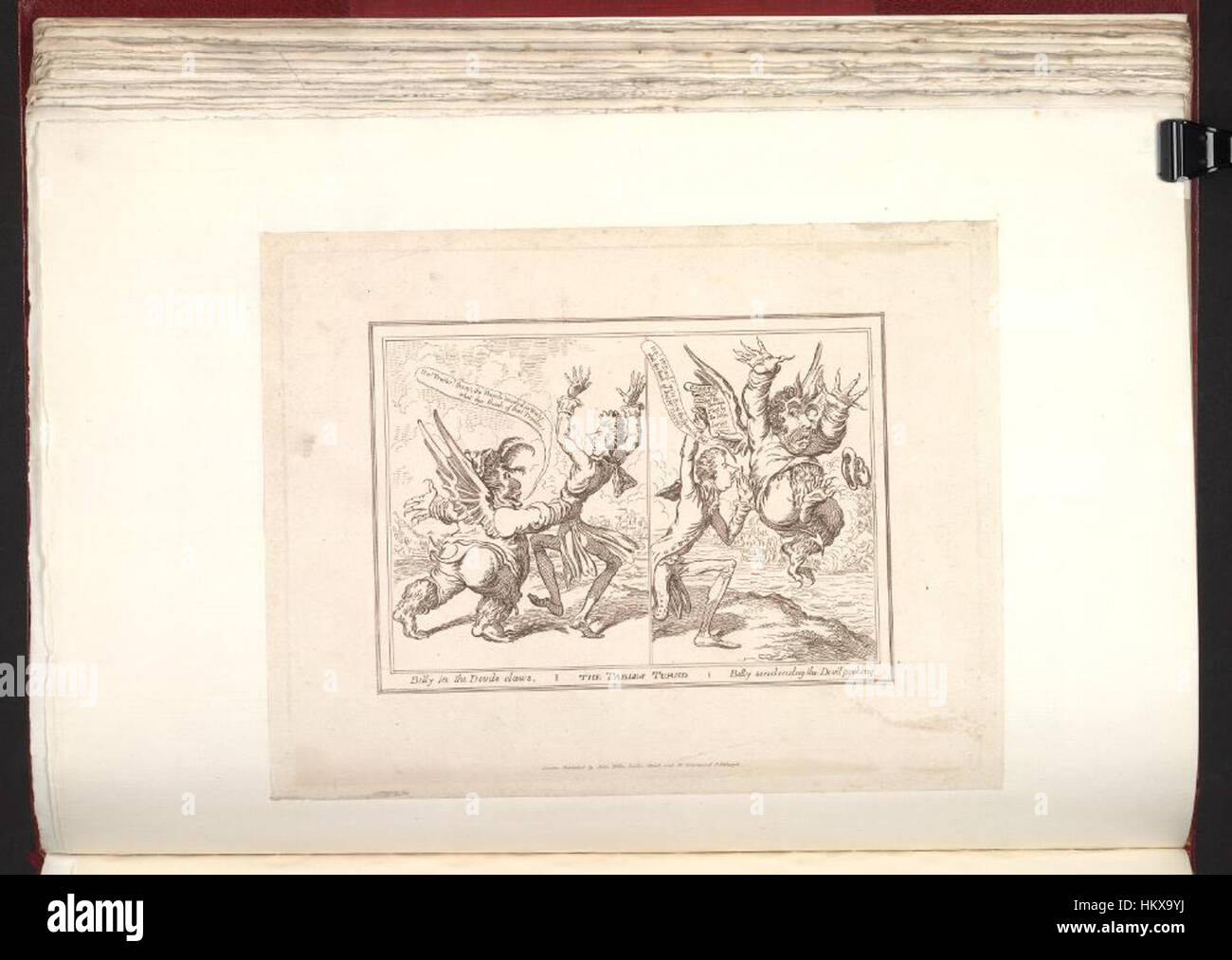 This artwork, housed in the Bodleian Libraries, depicts the dramatic ...