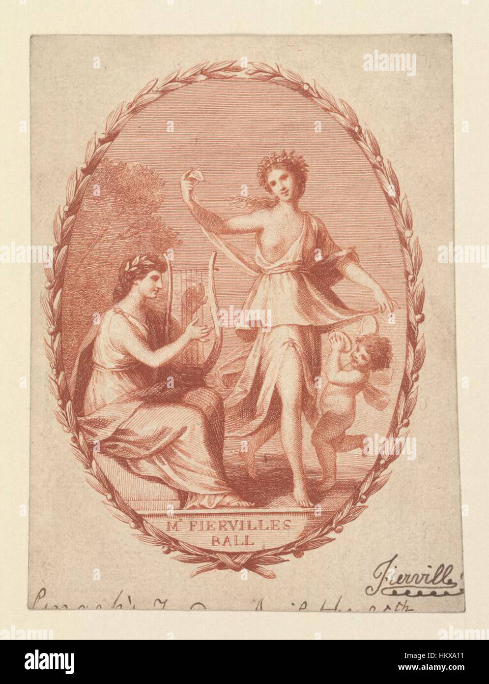 Ball invitation 18th century hi-res stock photography and images - Alamy