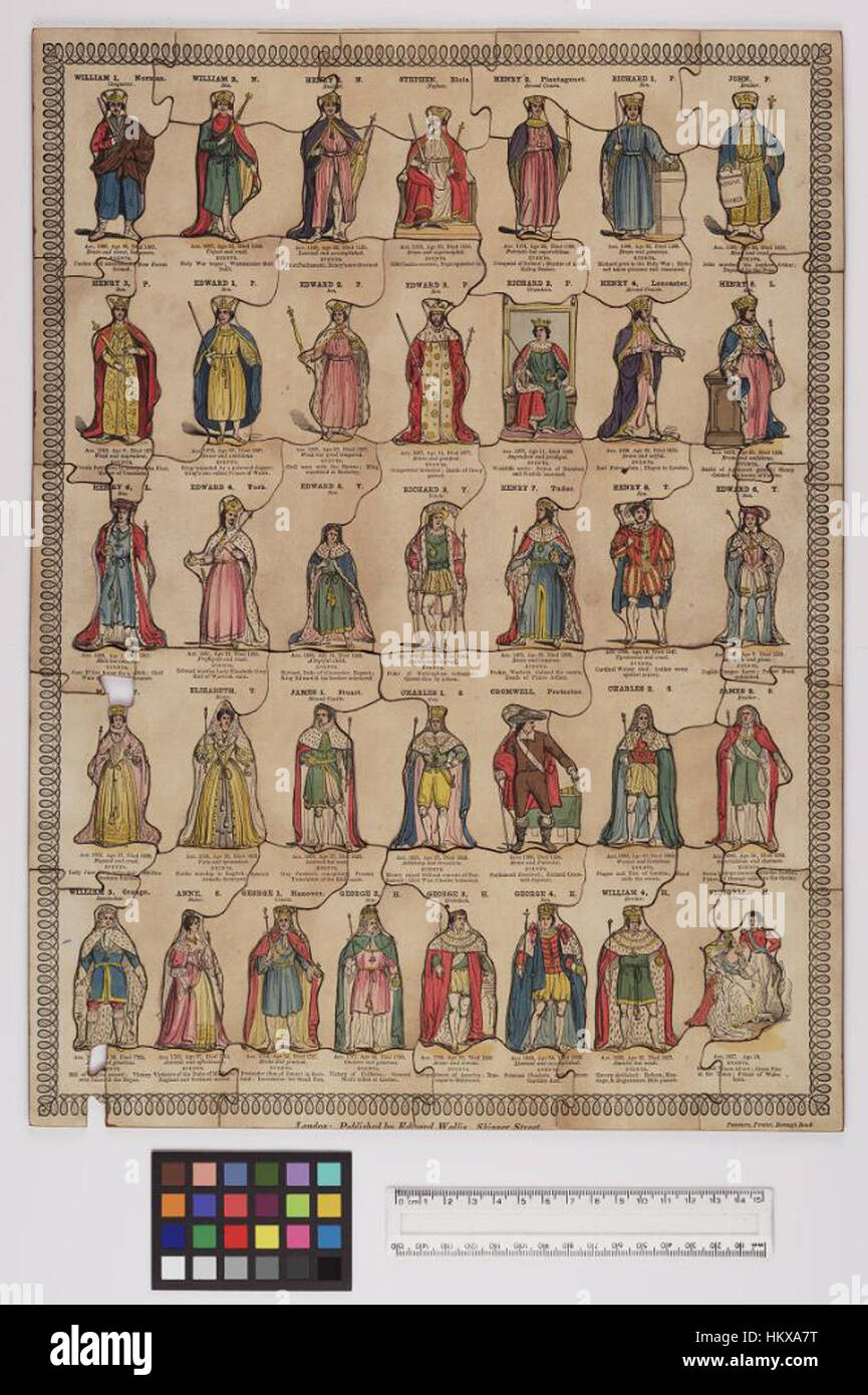 History of england kings queens hi-res stock photography and images - Alamy