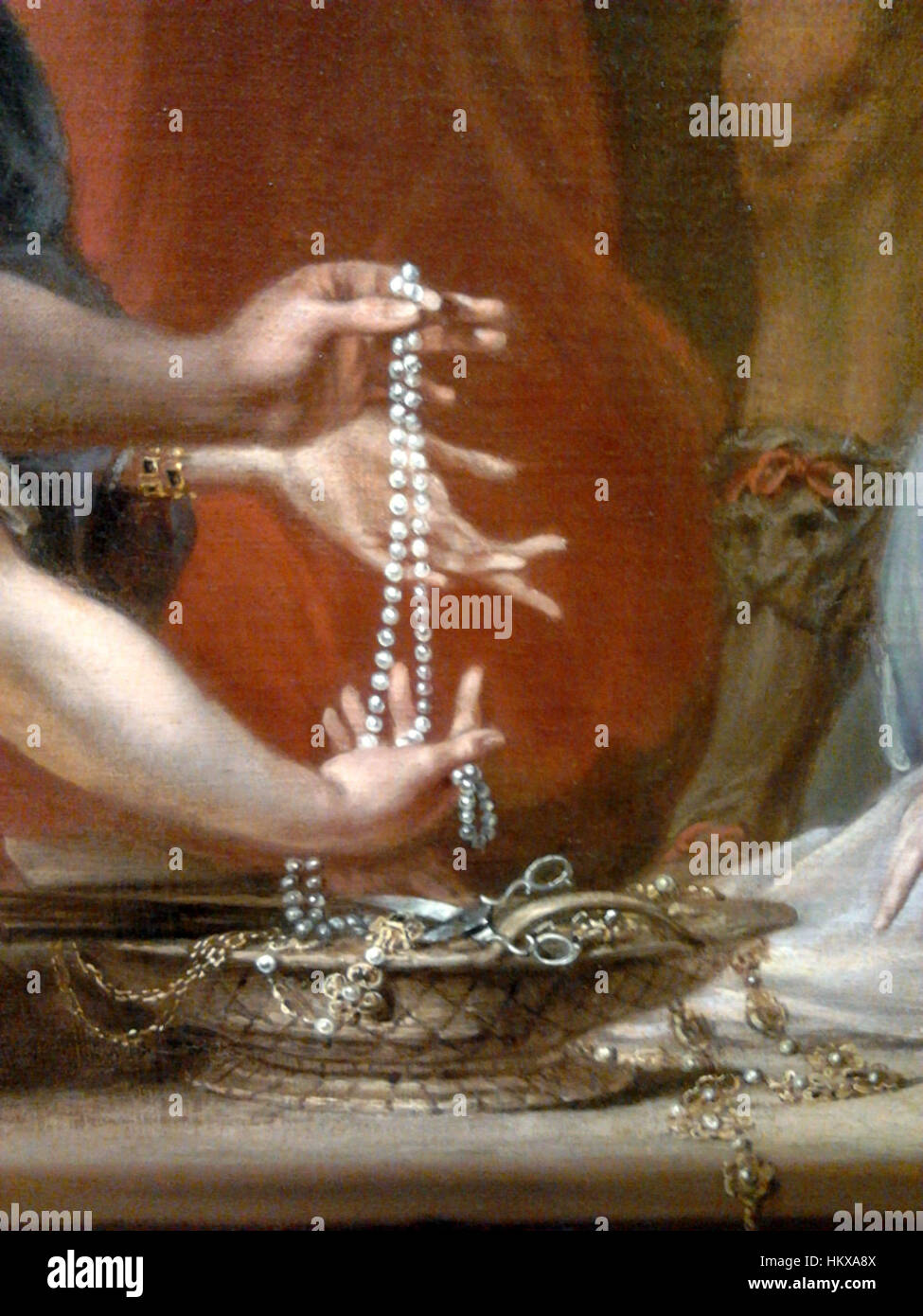 The painting 'Achilles' by Boeckhorst portrays the legendary Greek hero ...