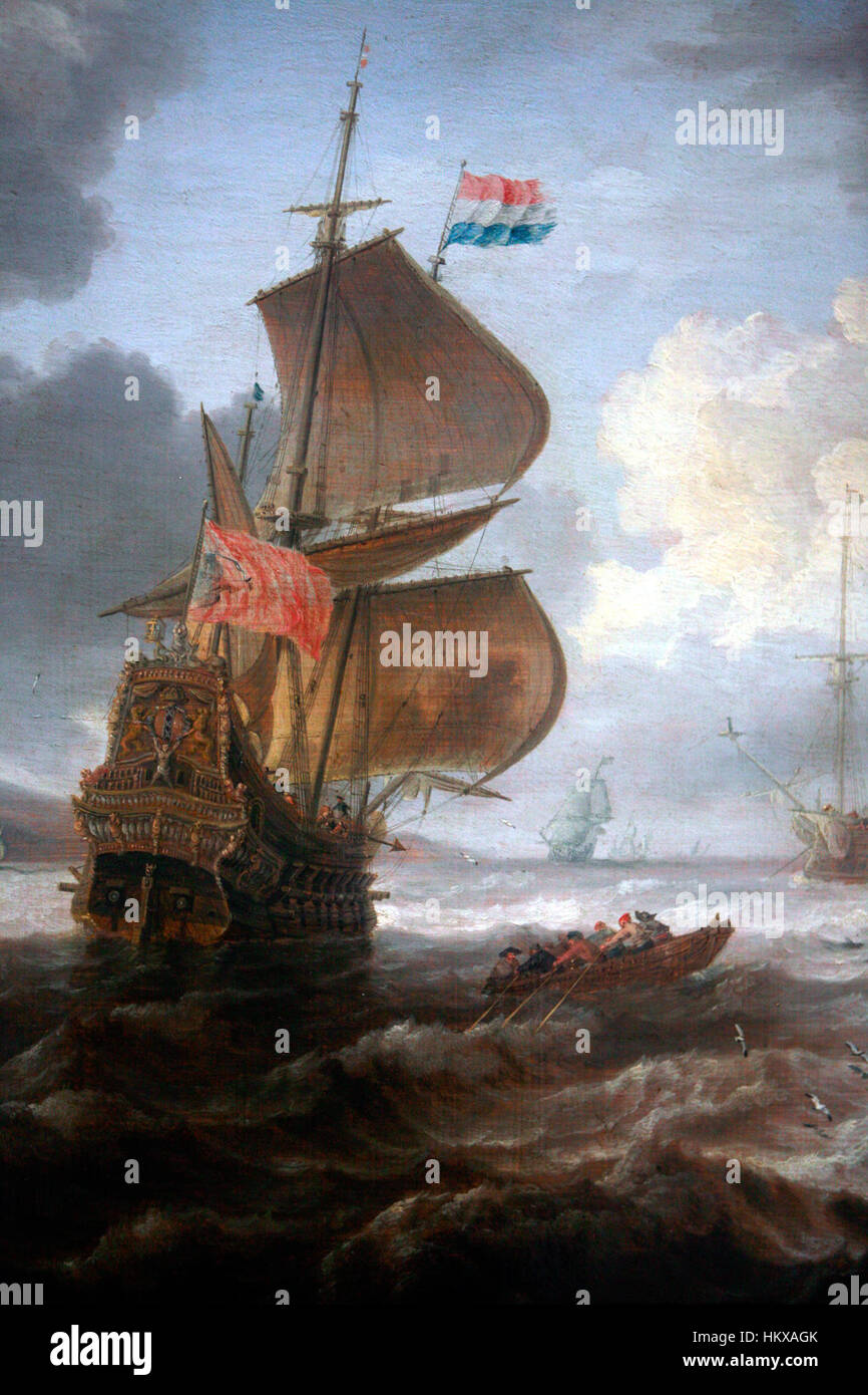17th century port scene hi-res stock photography and images - Alamy
