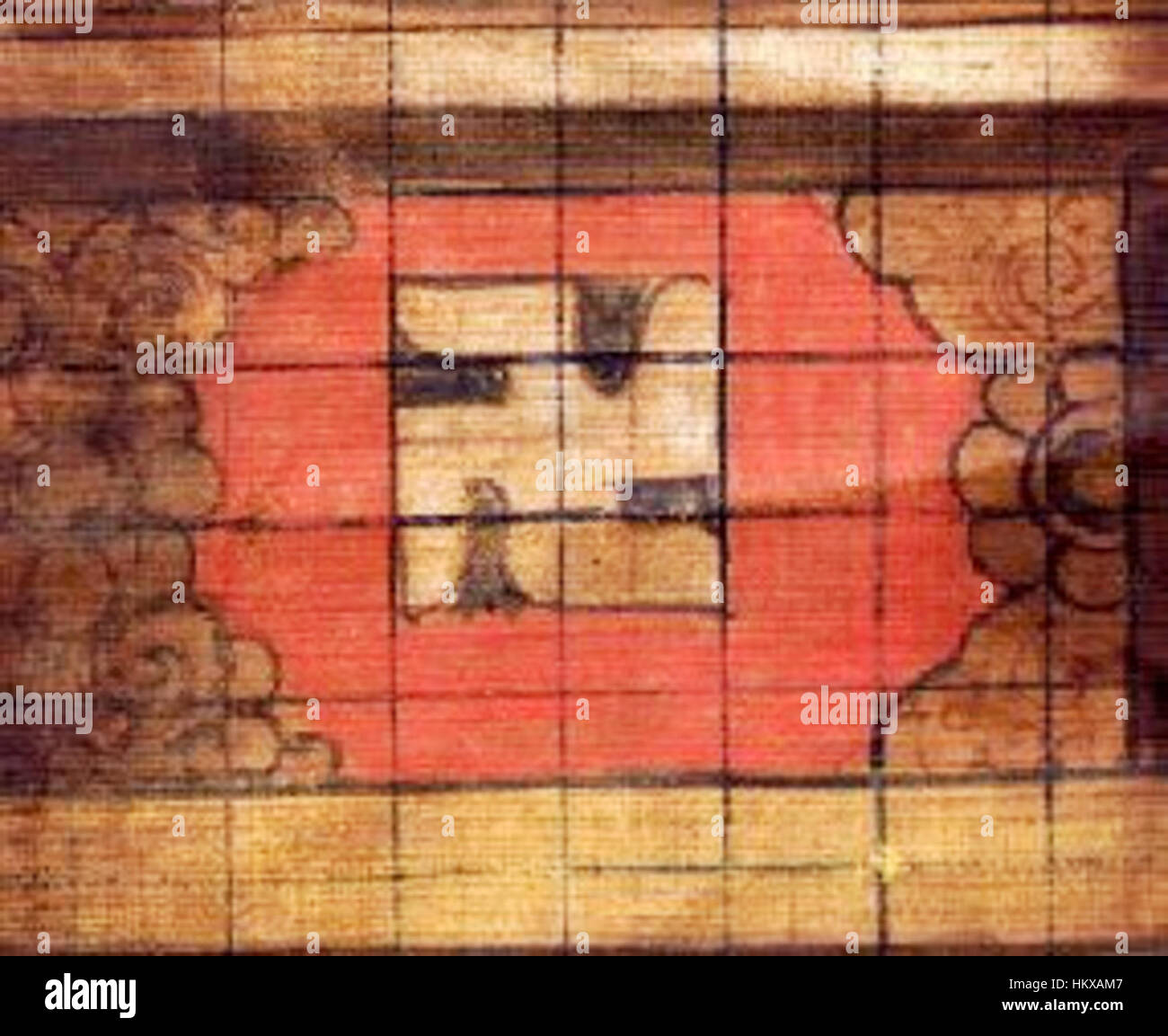 This artwork represents Bon, a Tibetan spiritual tradition, illustrated ...