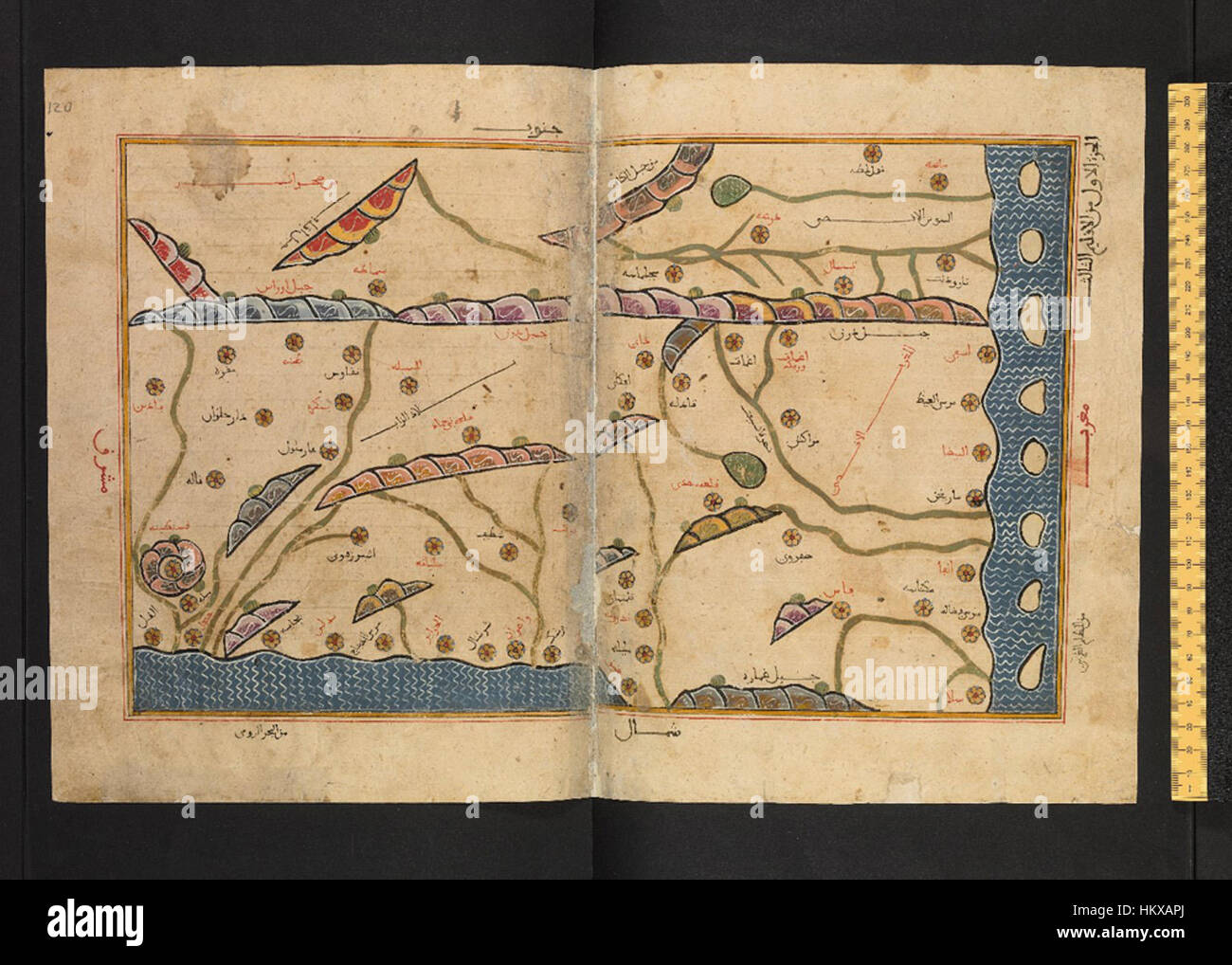 The 'Book of Roger MS. Greaves 42 119b' features intricate medieval ...