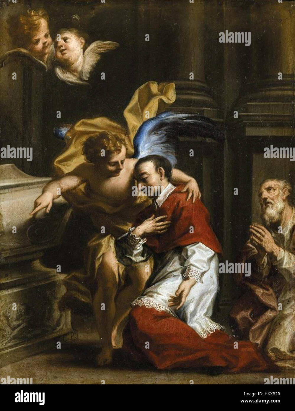 The portrait of Count Borromeo captures a noble figure in classical ...