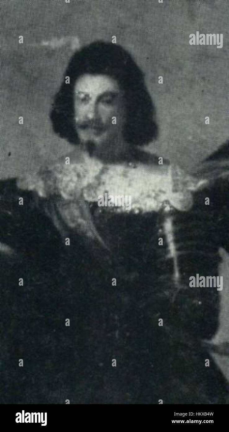 A portrait of Borso d'Este, a prominent figure of the Italian ...