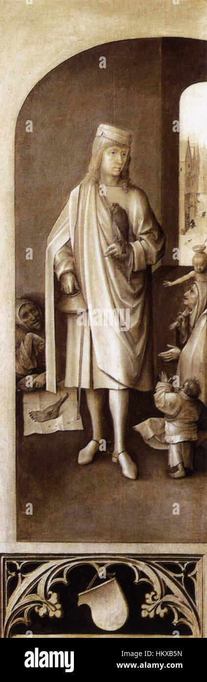 The right outer wing of Hieronymus Bosch’s 'The Last Judgement ...