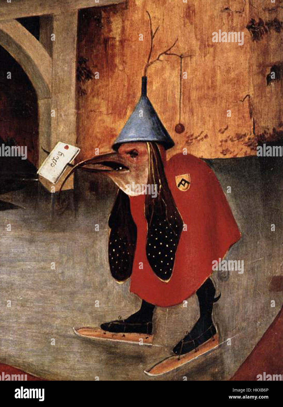 This detail from Hieronymus Bosch's 'Temptation of Saint Anthony ...