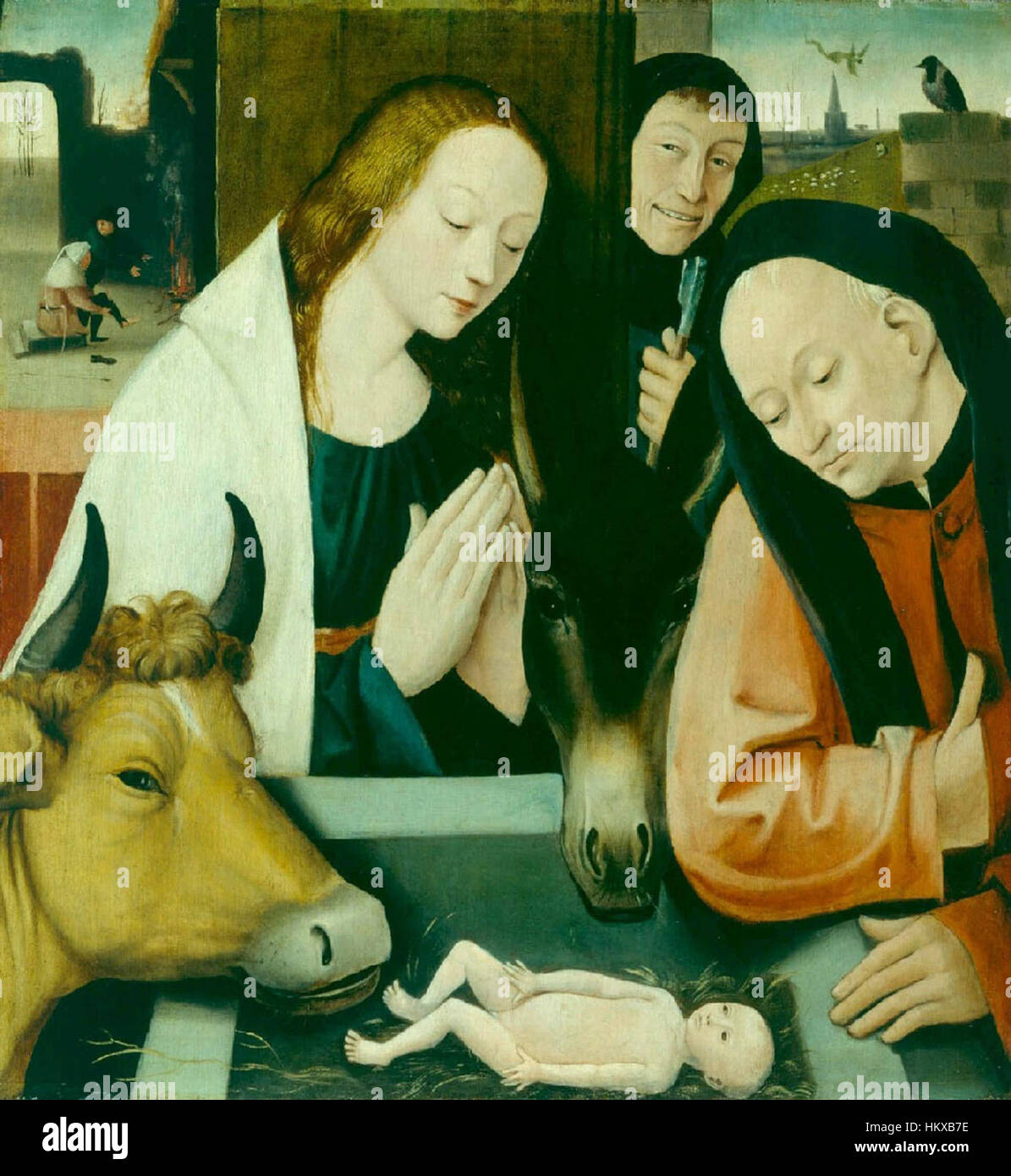 This 16th-century painting, attributed to a Bosch copyist, depicts the ...