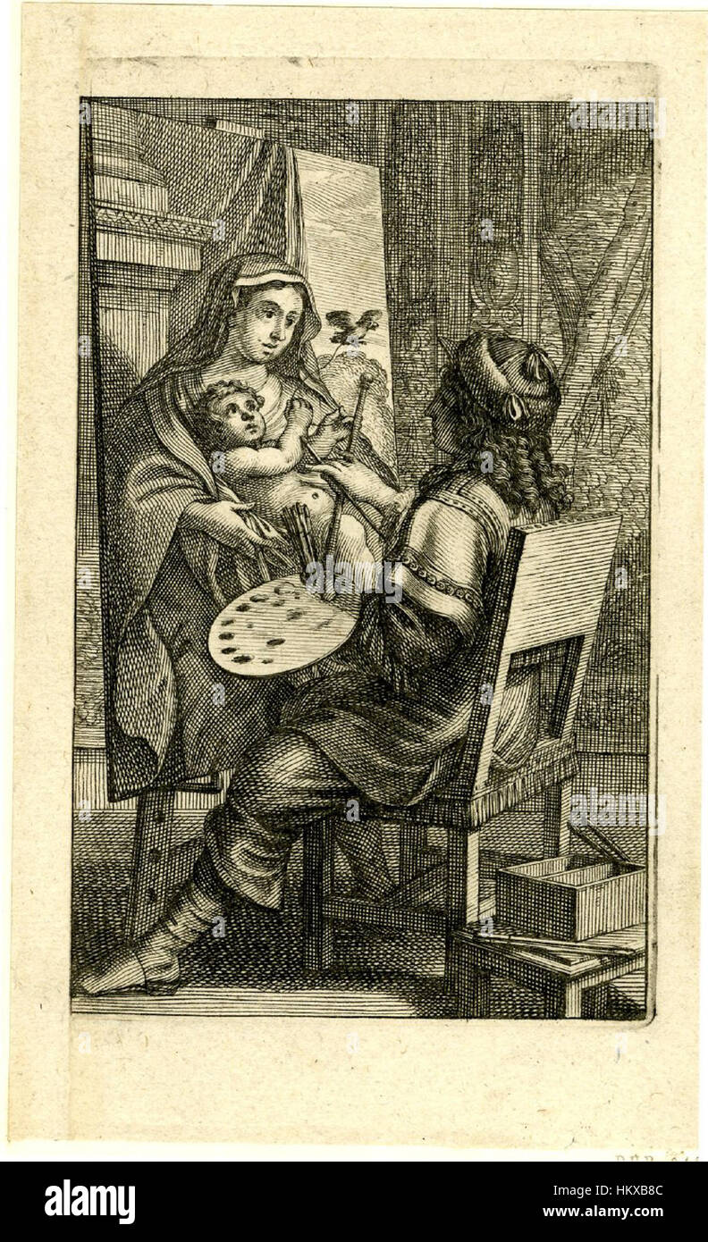 This oil painting by Bosse showcases the artist's exploration of ...