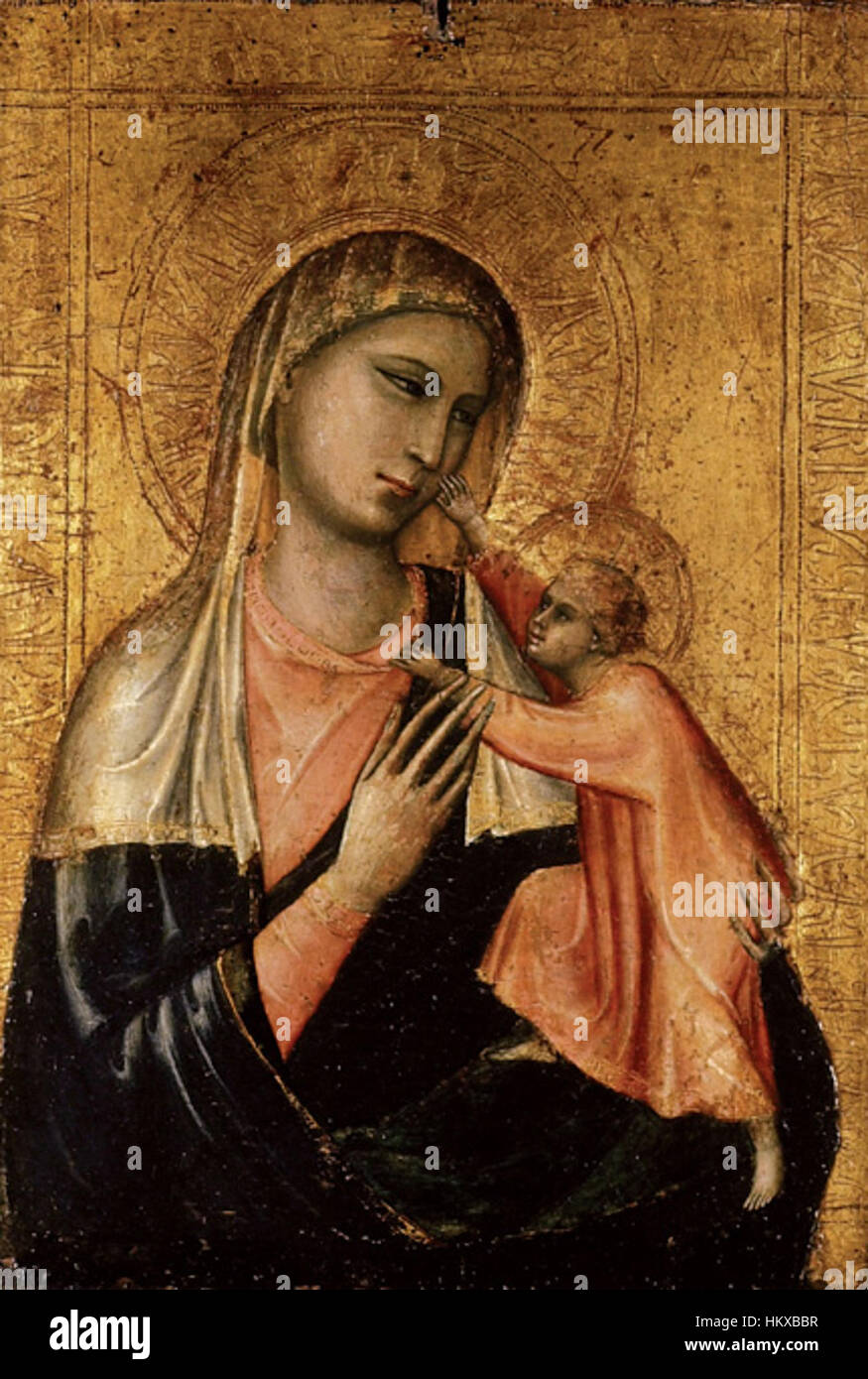 The 'Madonna dell' Ashmolean' by Bottega di Giotto is an early ...