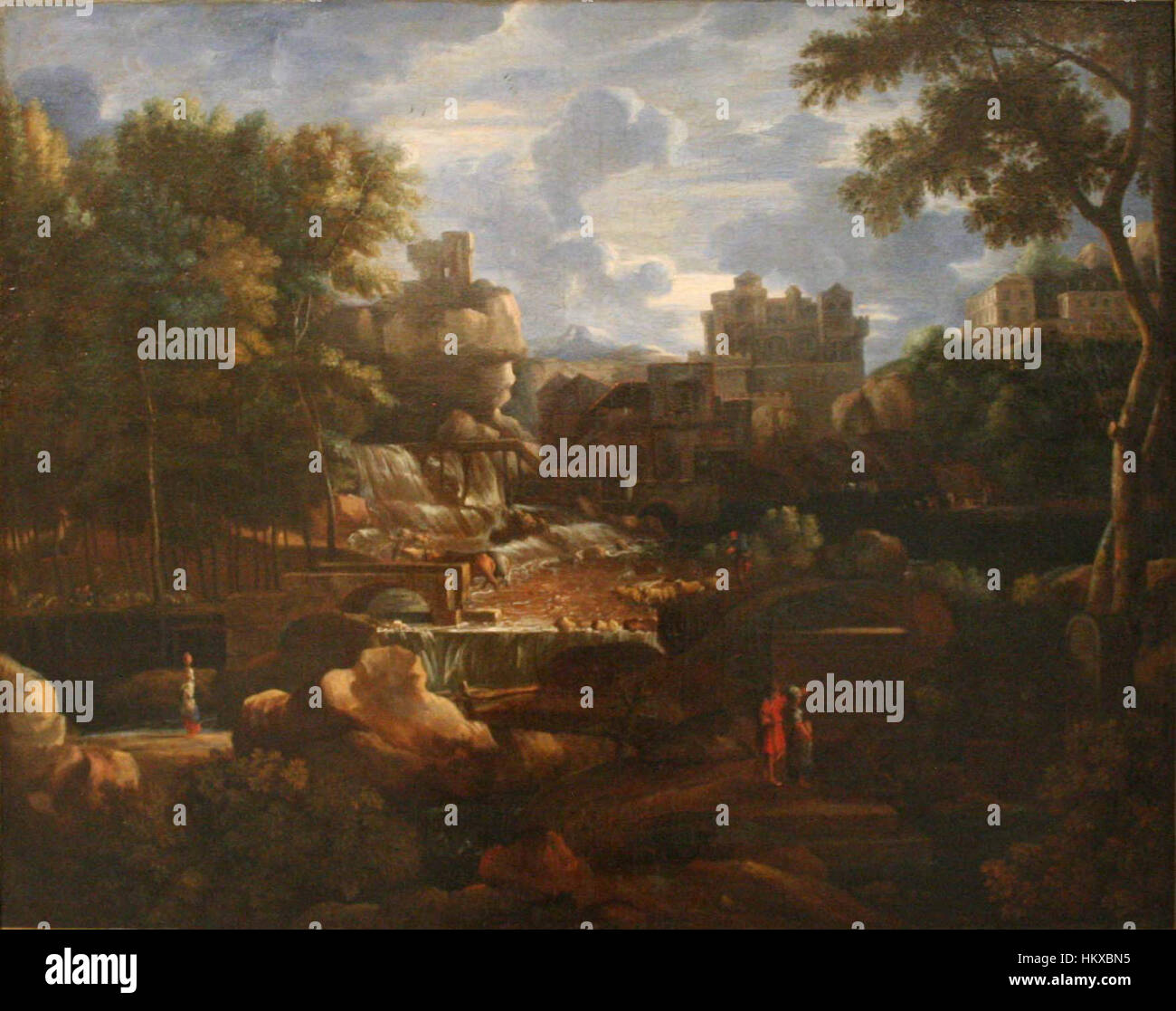 Bourdon’s 'Paysage' painting is an exemplary piece of landscape art ...