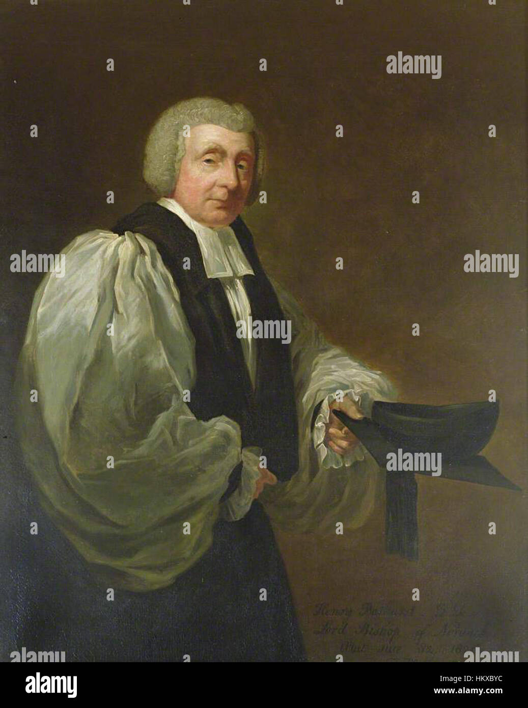 A portrait of Bishop Henry Bathurst, an influential figure in the ...