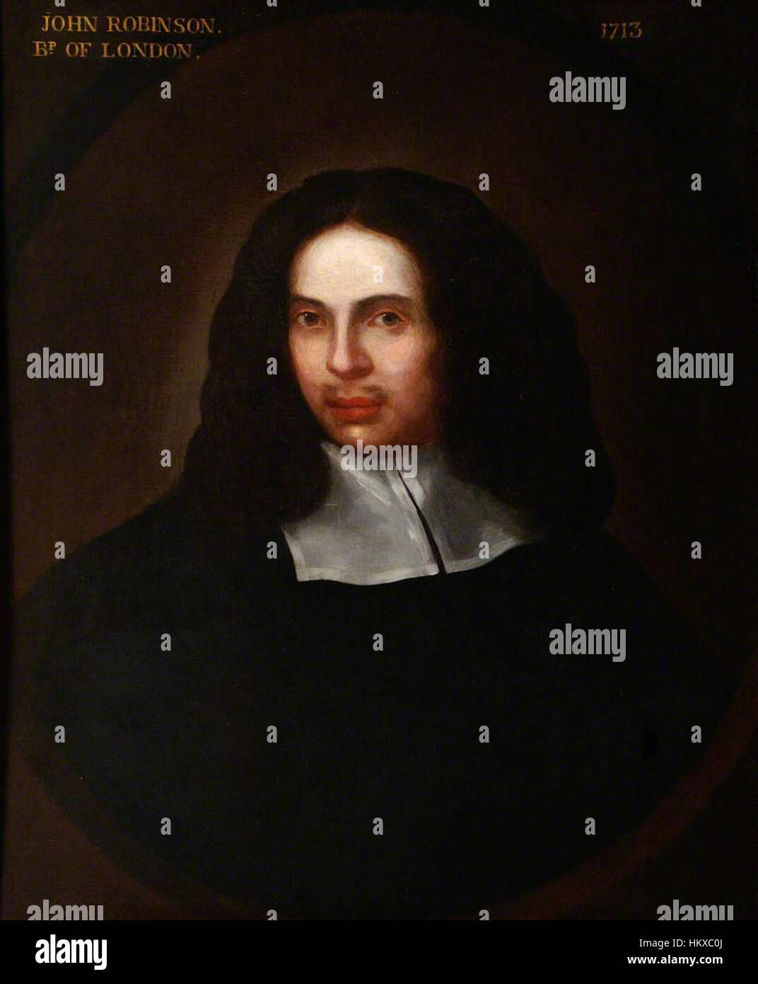 Bp John Robinson's portrait captures the distinguished figure of the ...