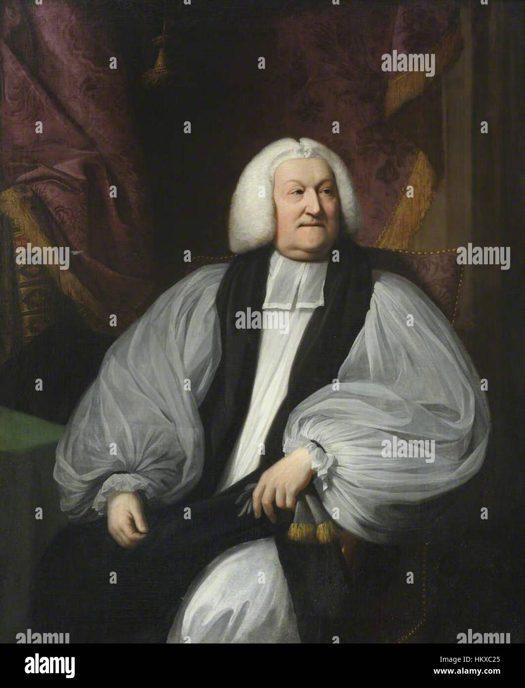 Bp Richard Newcome by Benjamin West Stock Photo - Alamy