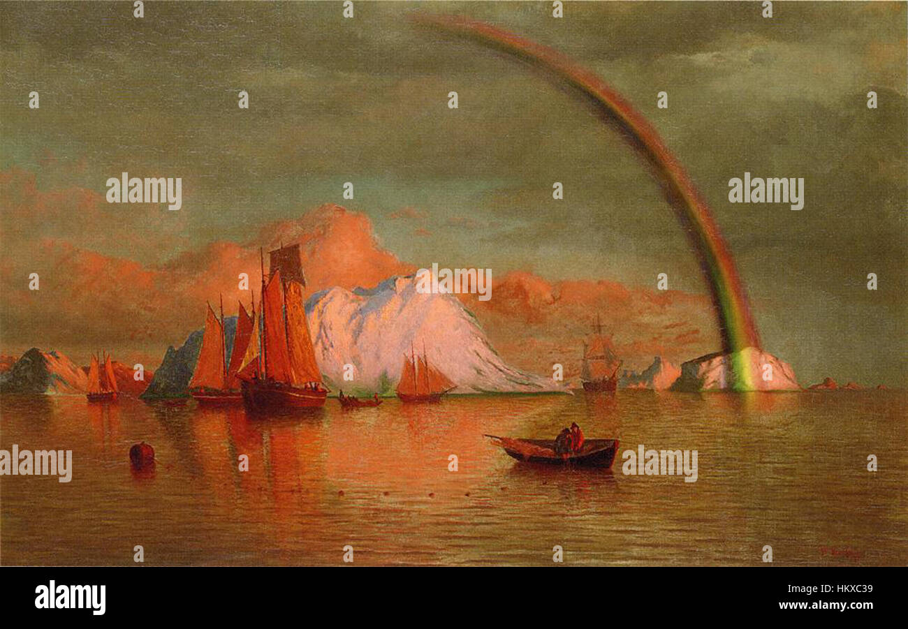 William bradford painting icebergs hi-res stock photography and images - Alamy