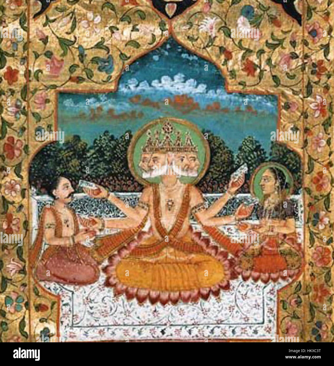 Brahma and saraswati hi-res stock photography and images - Alamy