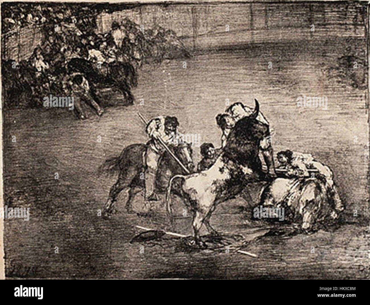 *Bravo toro* is a vibrant painting celebrating the power and grace of a ...