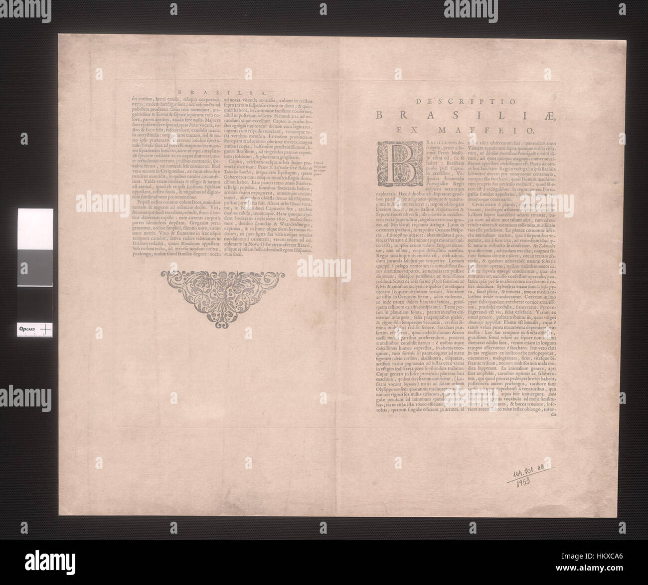 This historical piece from Brazil, titled *Of the Noble Class, of Loves ...