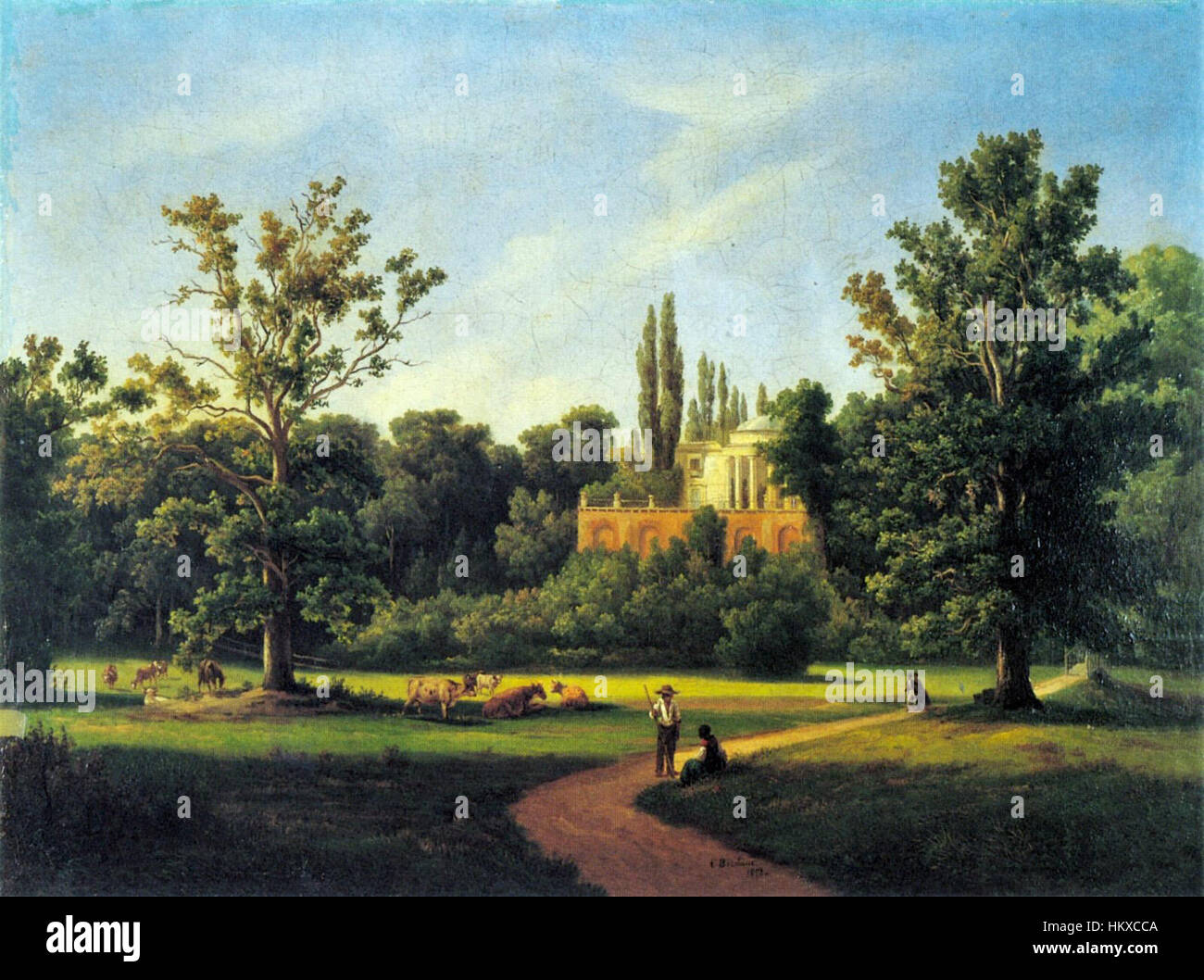 This artwork, titled 'Breslauer-Natolin-1852,' is a historical ...