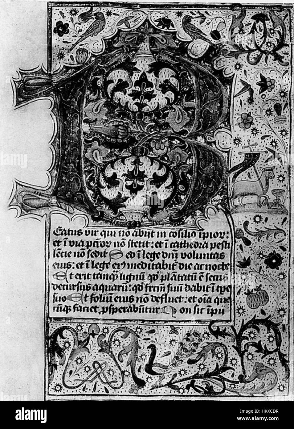 The 'Breviarium 1' is an illuminated manuscript containing Christian ...