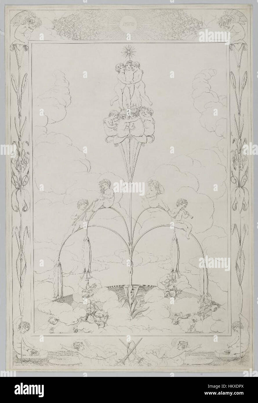 Brooklyn Museum - Morning (Der Morgen) - Philipp Otto Runge Stock Photo ...