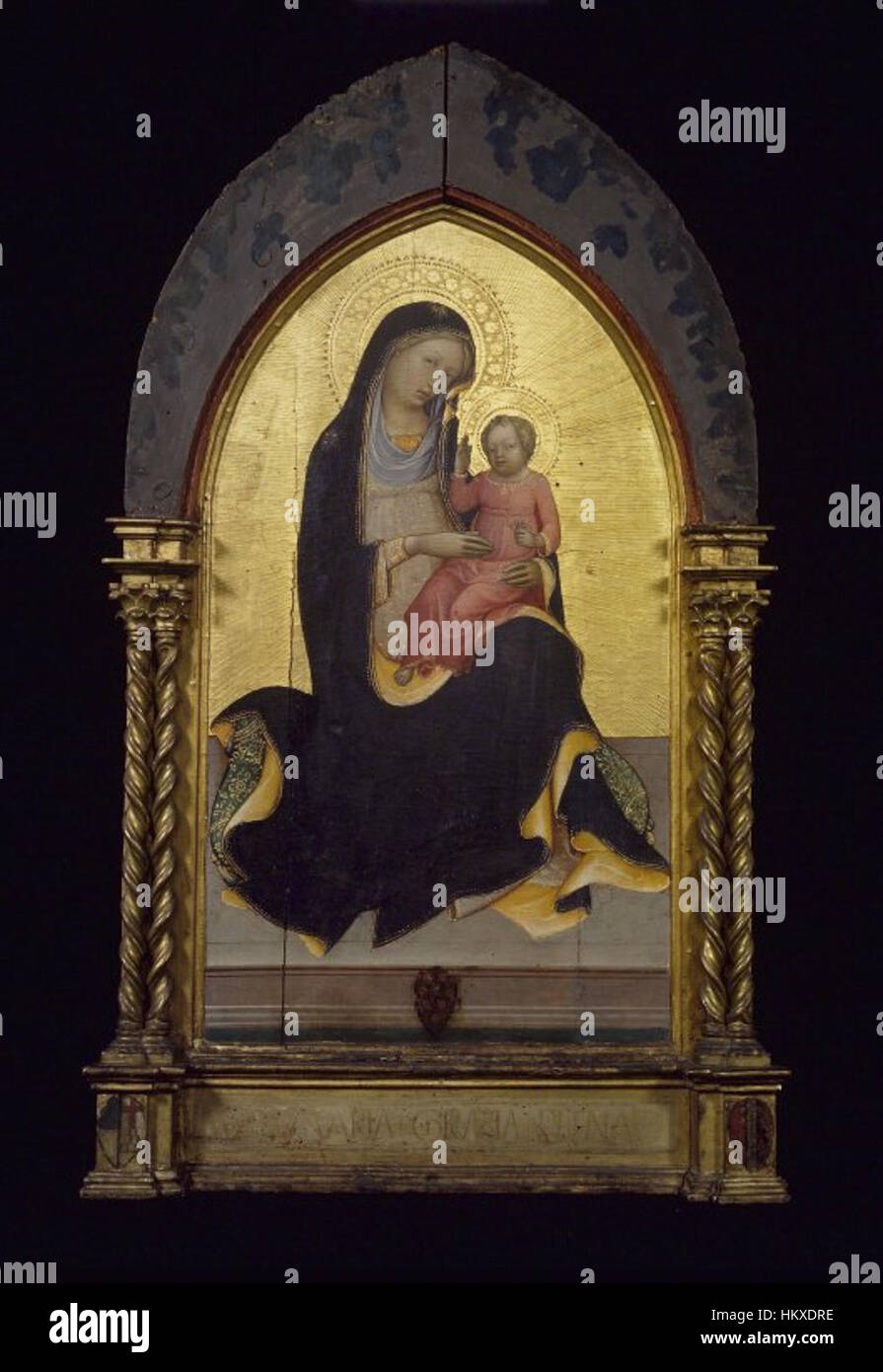 The Madonna of Humility, painted by Lorenzo Monaco, is a renowned ...