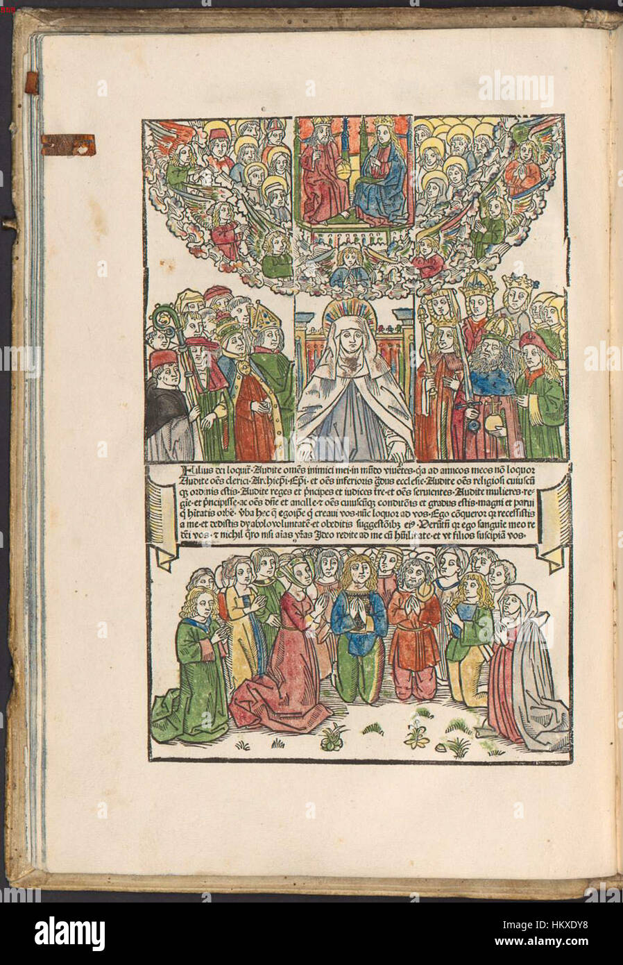 A historical artwork titled 'Birgitta 1492 36' depicting a scene ...