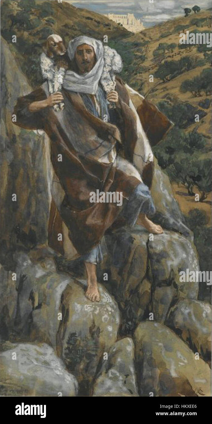 'The Good Shepherd (Le bon pasteur)' by James Tissot, displayed at the ...