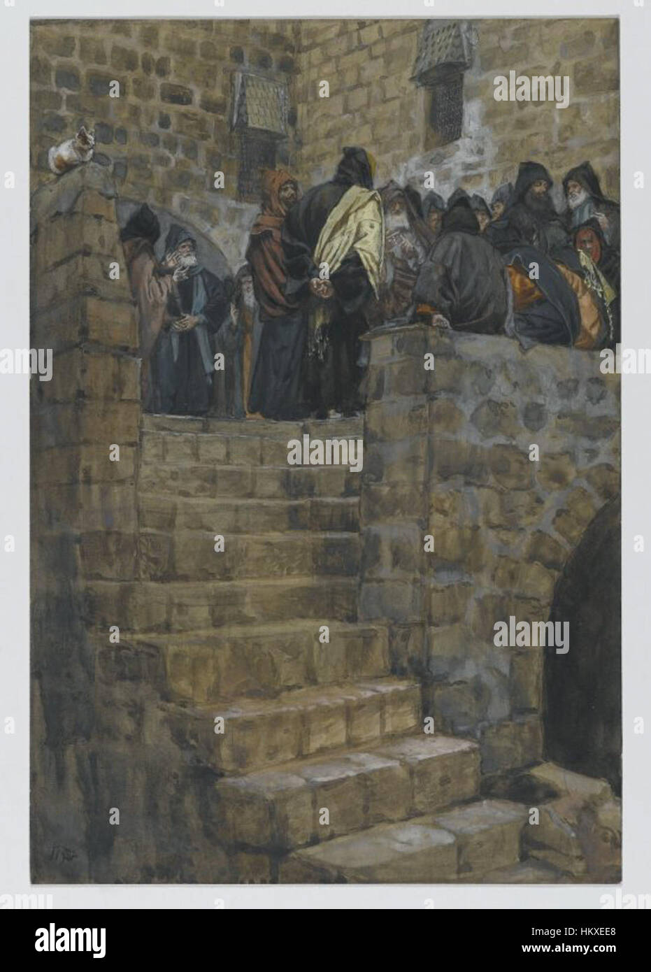 ‘The Evil Counsel’ by James Tissot, housed in the Brooklyn Museum ...